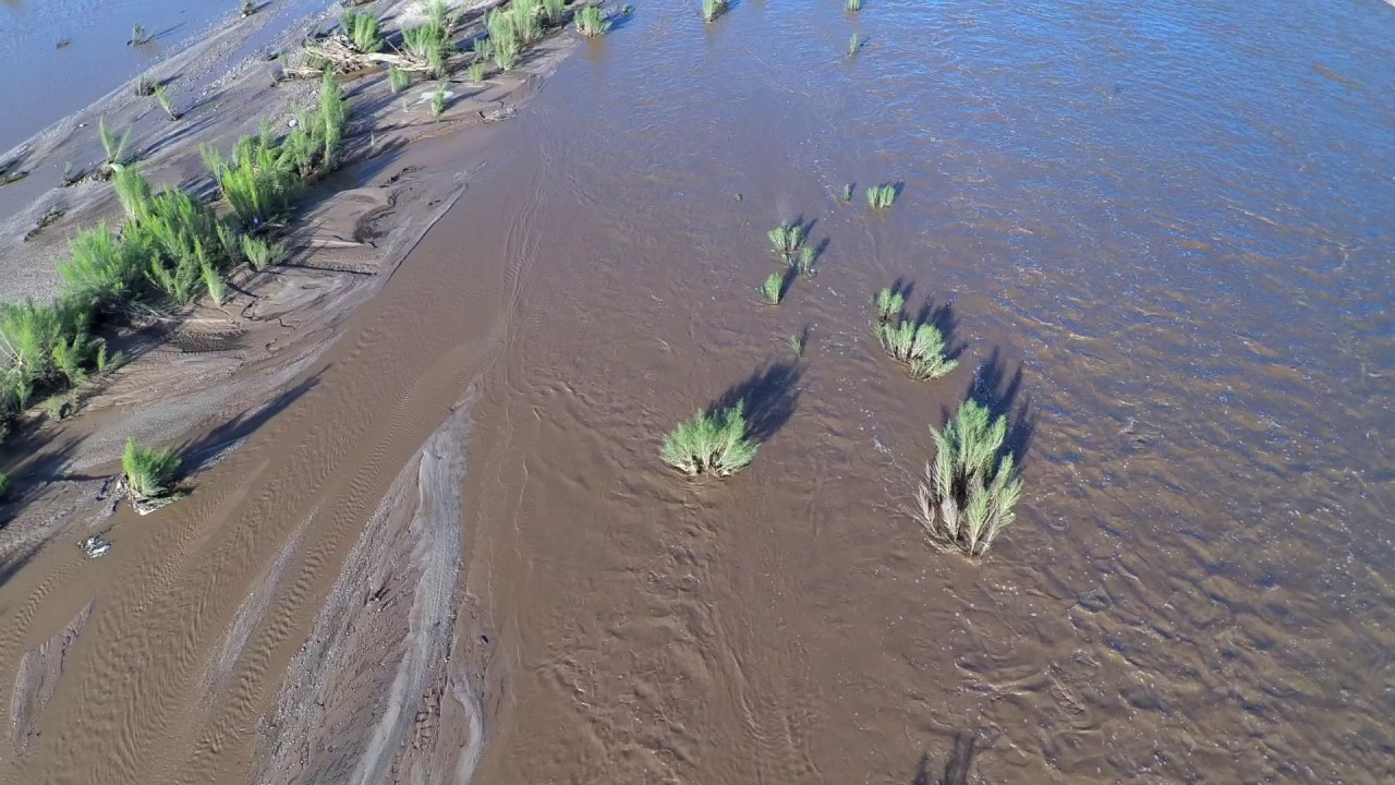 Tucson Rillito wash after mountain rain X-star premium - YouTube