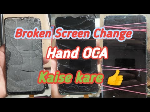 Realme C11 touch glass replacement with oca without oca machine 2022 ...