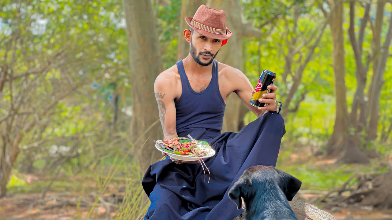 Grill Prawns🦐 With Wild Apple🍺🤤 | ඉස්සත් එක්ක බියර් එකක් බොමුද😻 | SL MASTER CHEF - YouTube