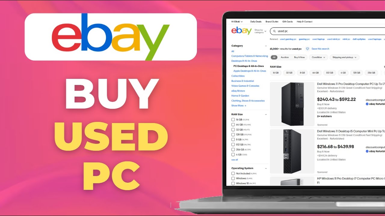 How to Buy a Used PC on eBay Safely - YouTube
