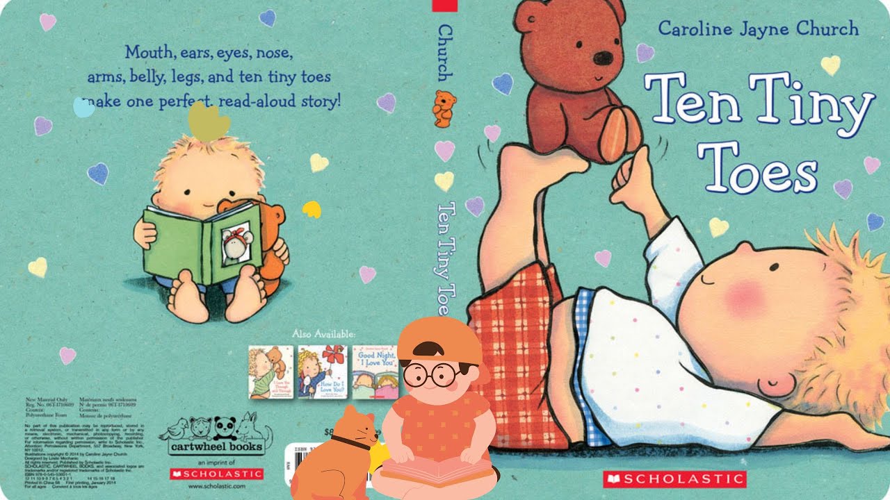 Ten Tiny Toes - Read aloud book - YouTube