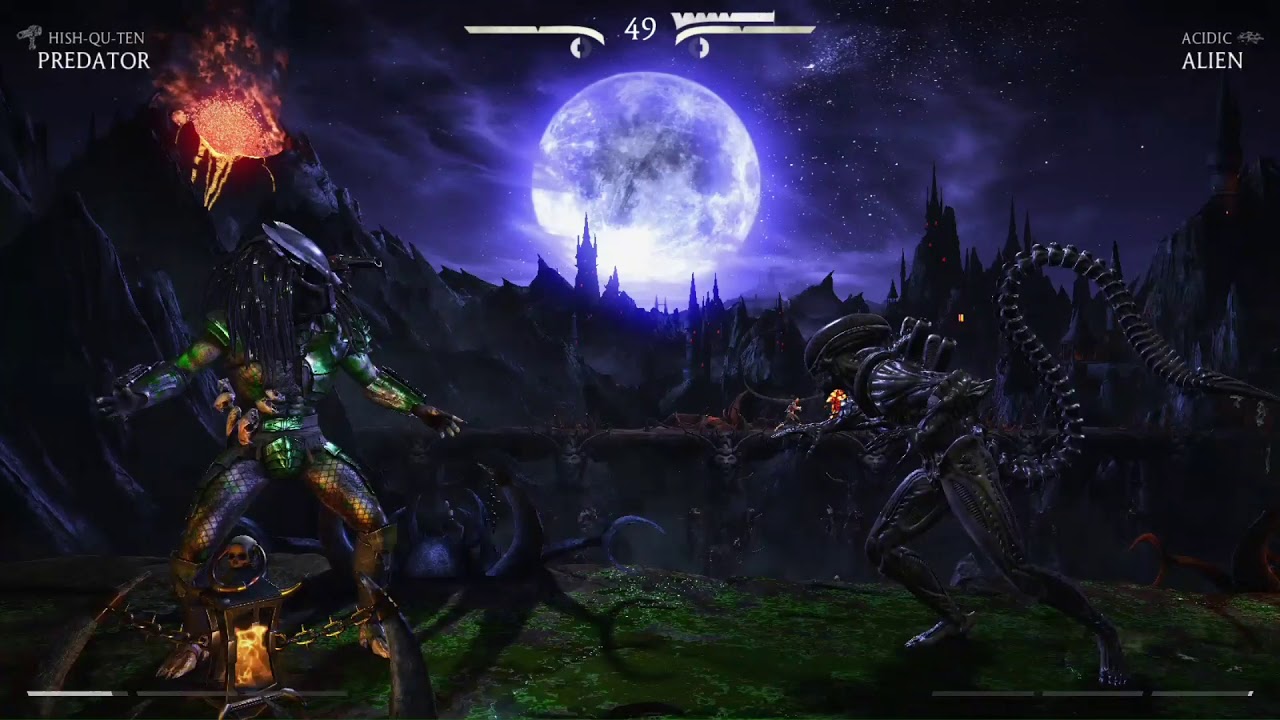 Predator vs Alien part 3 Mortal Kombat X gameplay - YouTube