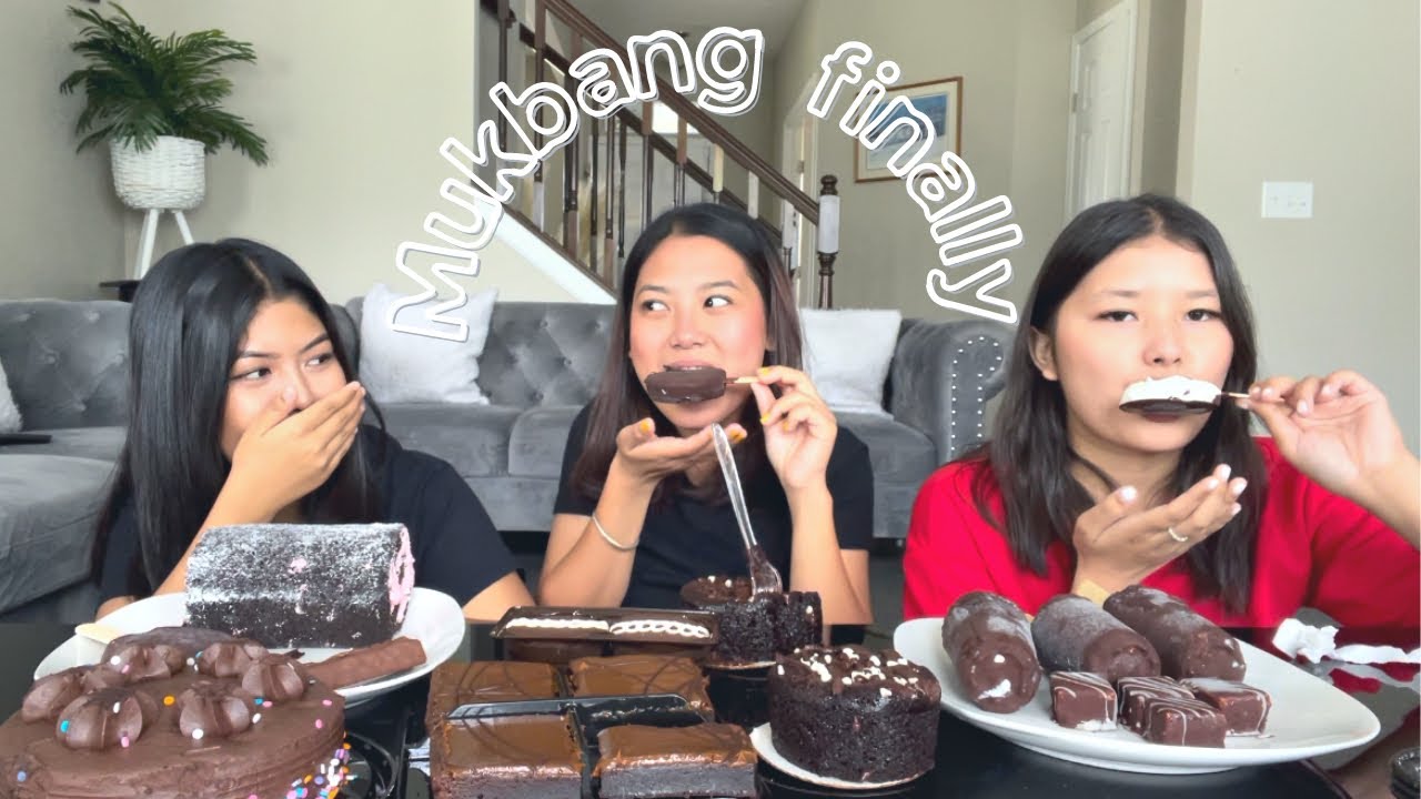Made my dream video 😅 / mukbang/ Q&A game/ chocolate mukbang - YouTube