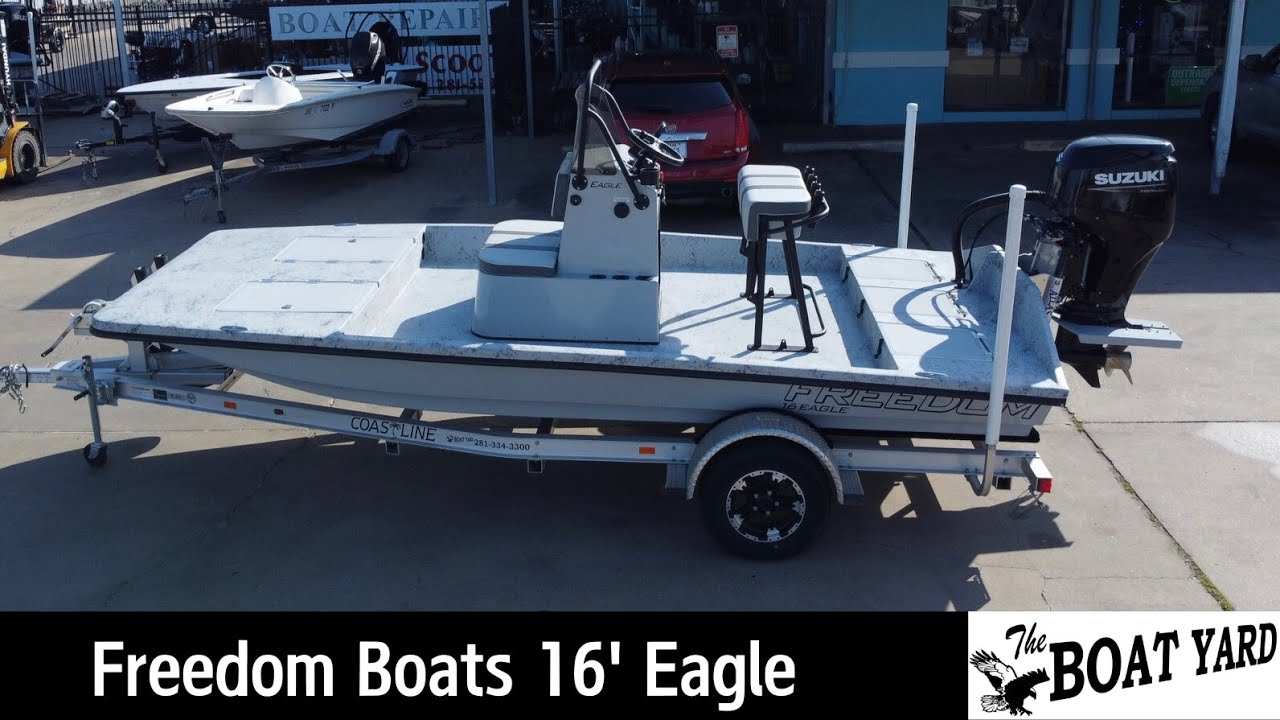 2025 Freedom Boats Eagle 16' - YouTube