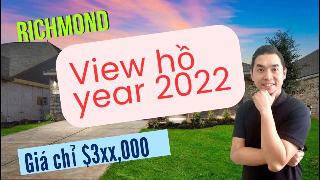25. Richmond: VIEW HỒ, TRƯỜNG TỐT, THUẾ 2.62%, Cách Bellaire chỉ 30 ...