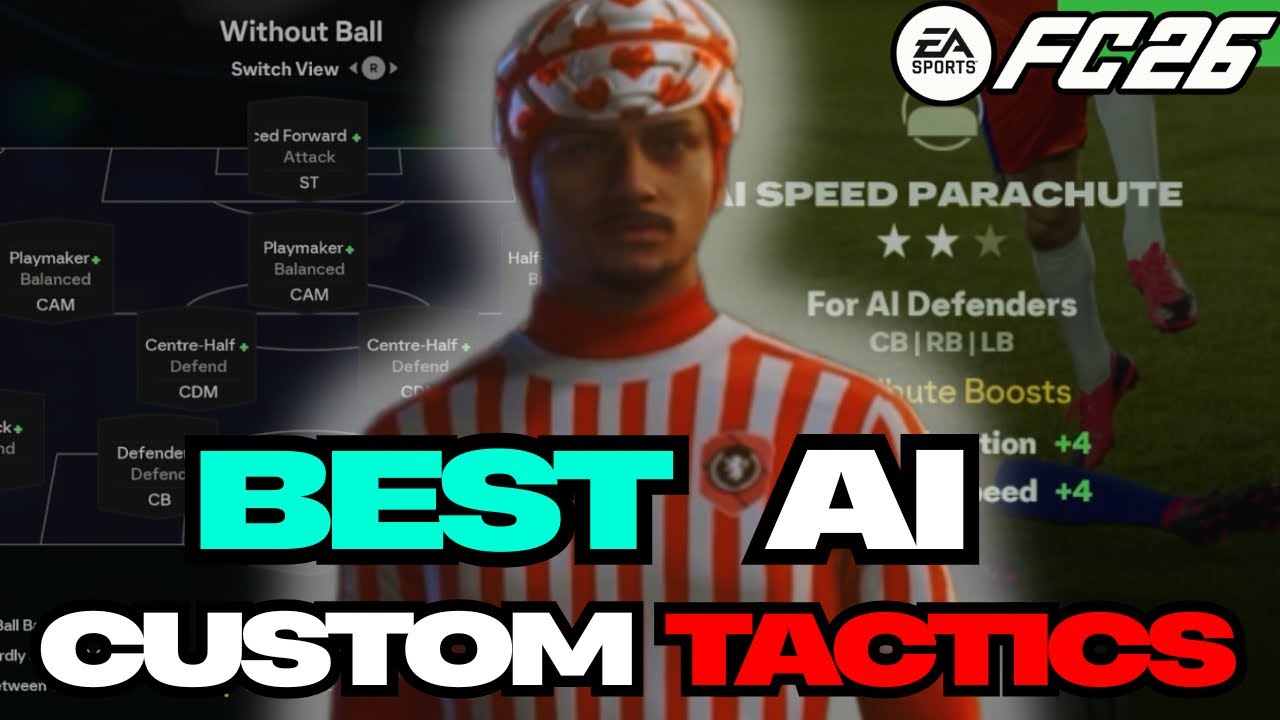 EAFC 26 Pro Clubs BEST Custom Tactics For AI Defending! (Makes Bots ...