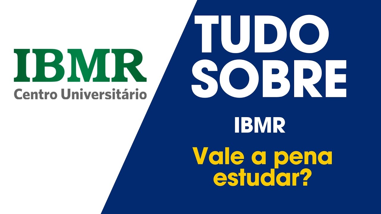 A FACULDADE IBMR É BOA? | EAD - YouTube