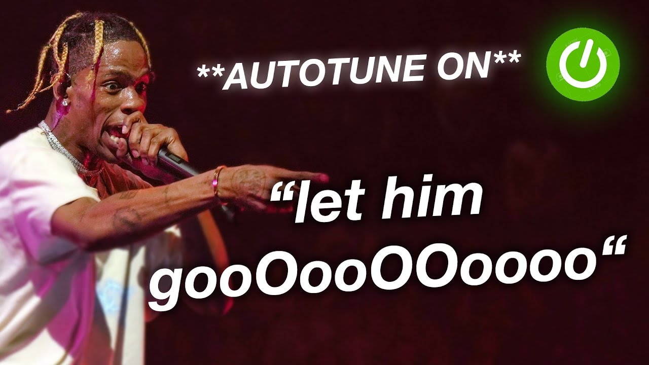 travis scott talking in autotune for 4 minutes straight - YouTube