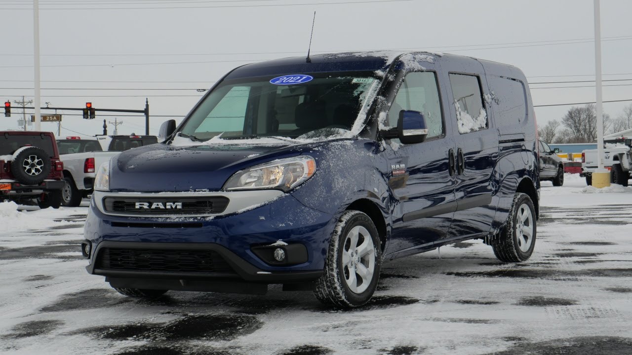 2021 Ram ProMaster City SLT | 30163T - YouTube