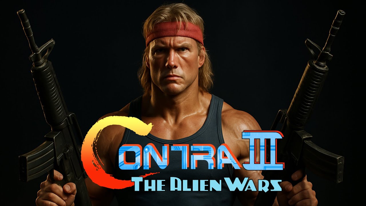 Como seria o universo de Contra III: The Alien Wars reimaginado com IA ...