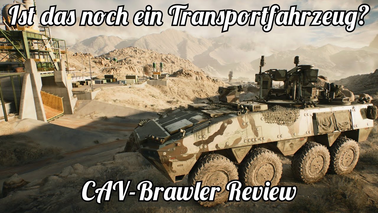 Battlefield 2042: CAV-Brawler Review - Teamwork steht im Fokus! - YouTube