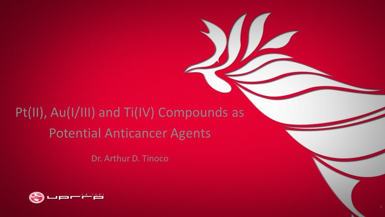 Platinum, gold, and titanium compounds as Anticancer Agents - YouTube