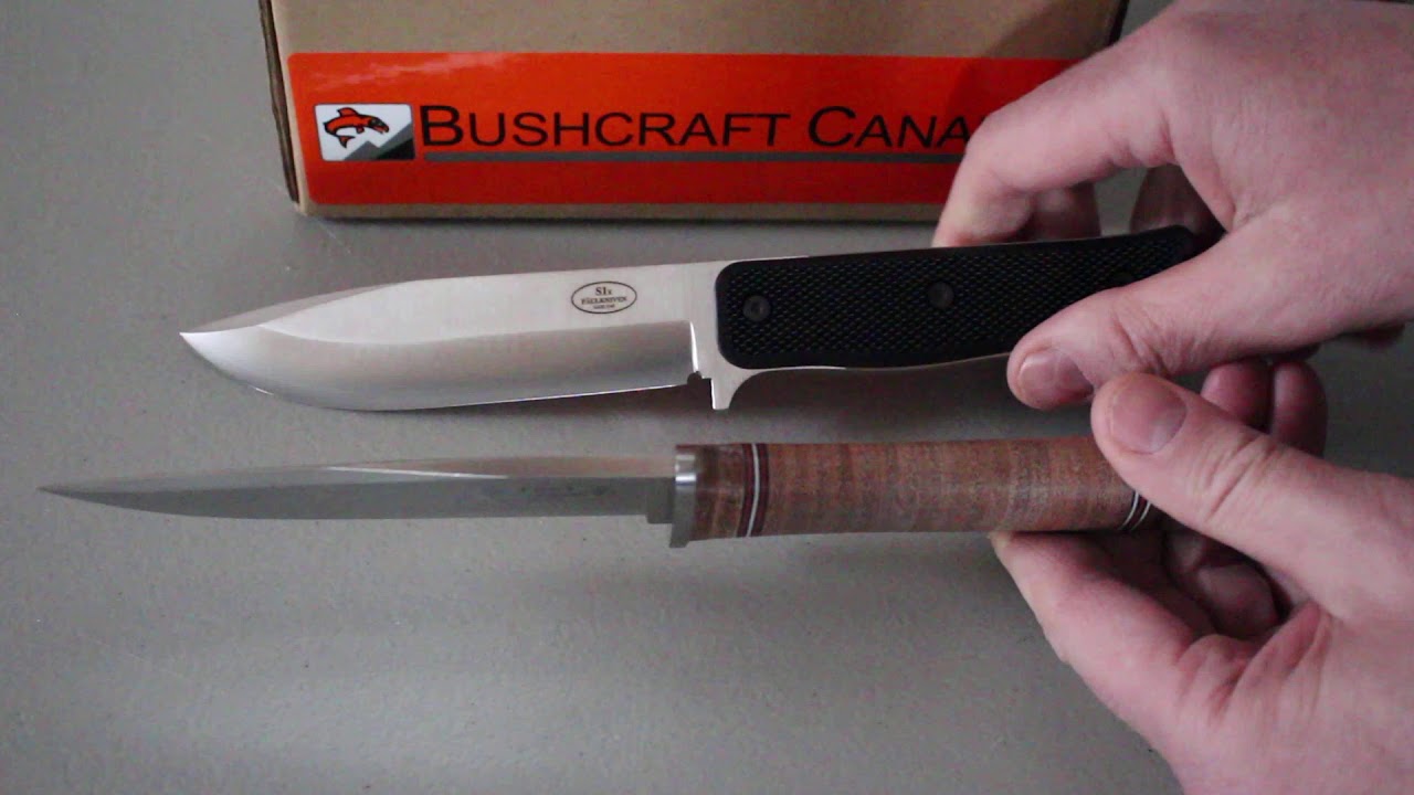 Fallkniven S1x and NL4 comparison by www bushcraftcanada com - YouTube
