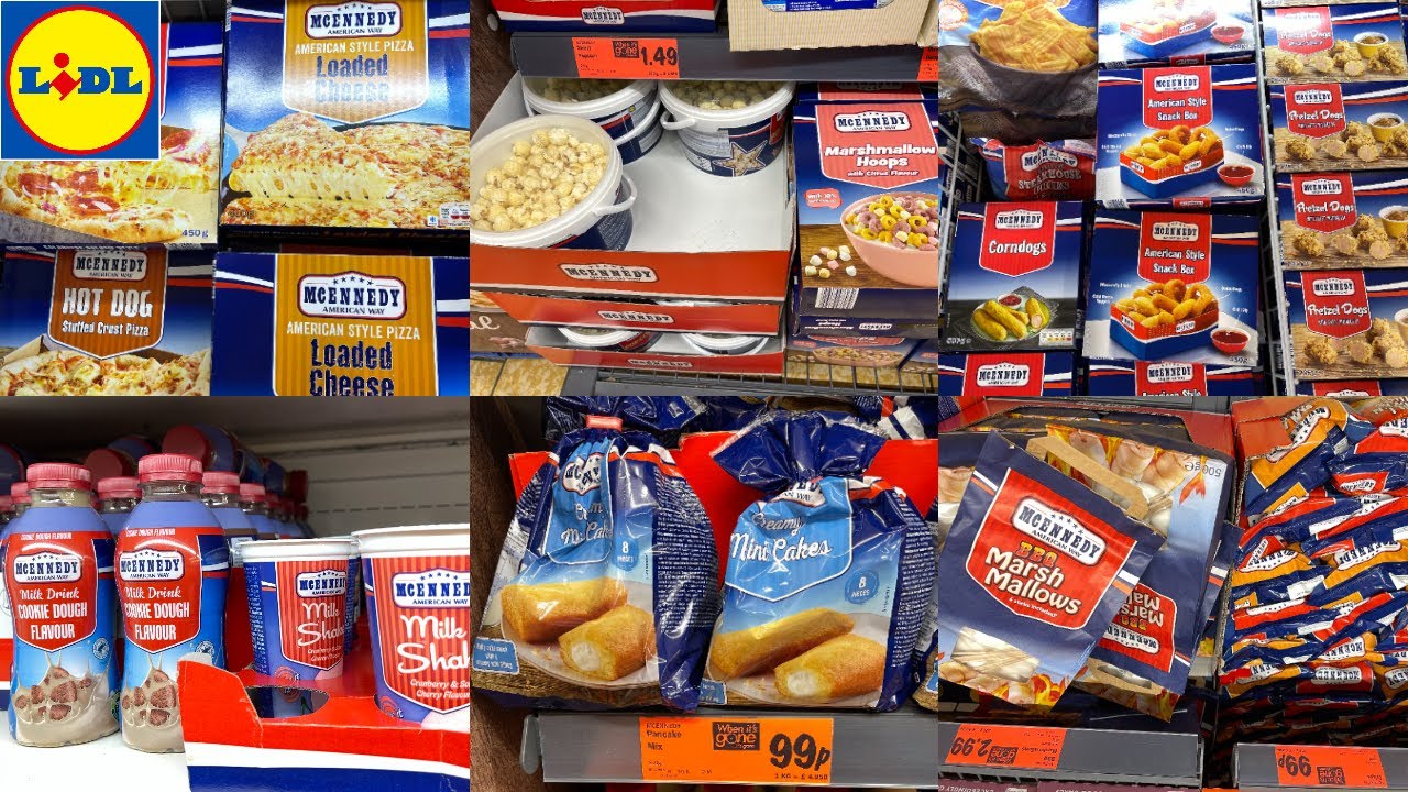 FLAVOUR OF THE WEEK: USA AT LIDL FROM THURSDAY 30 JUNE 2022 | LIDL HAUL ...