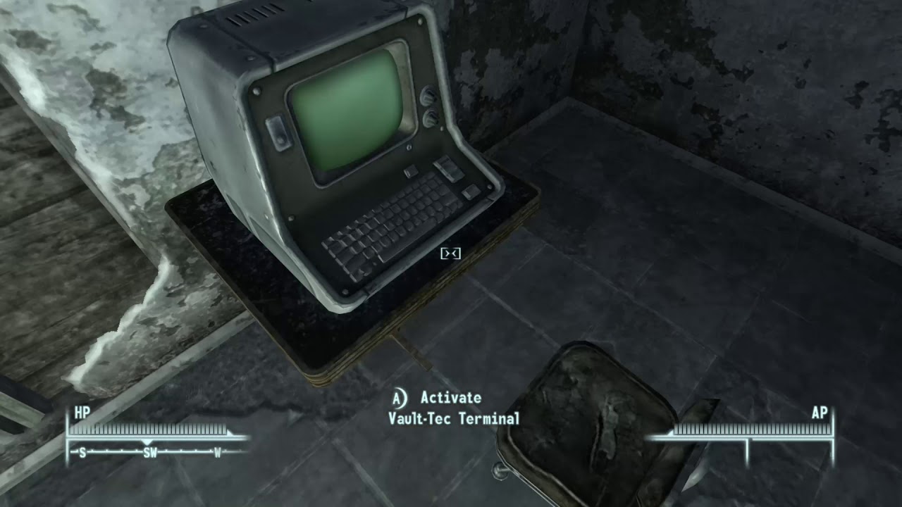 The Vault 76 reference in the citadel in fallout 3 - YouTube
