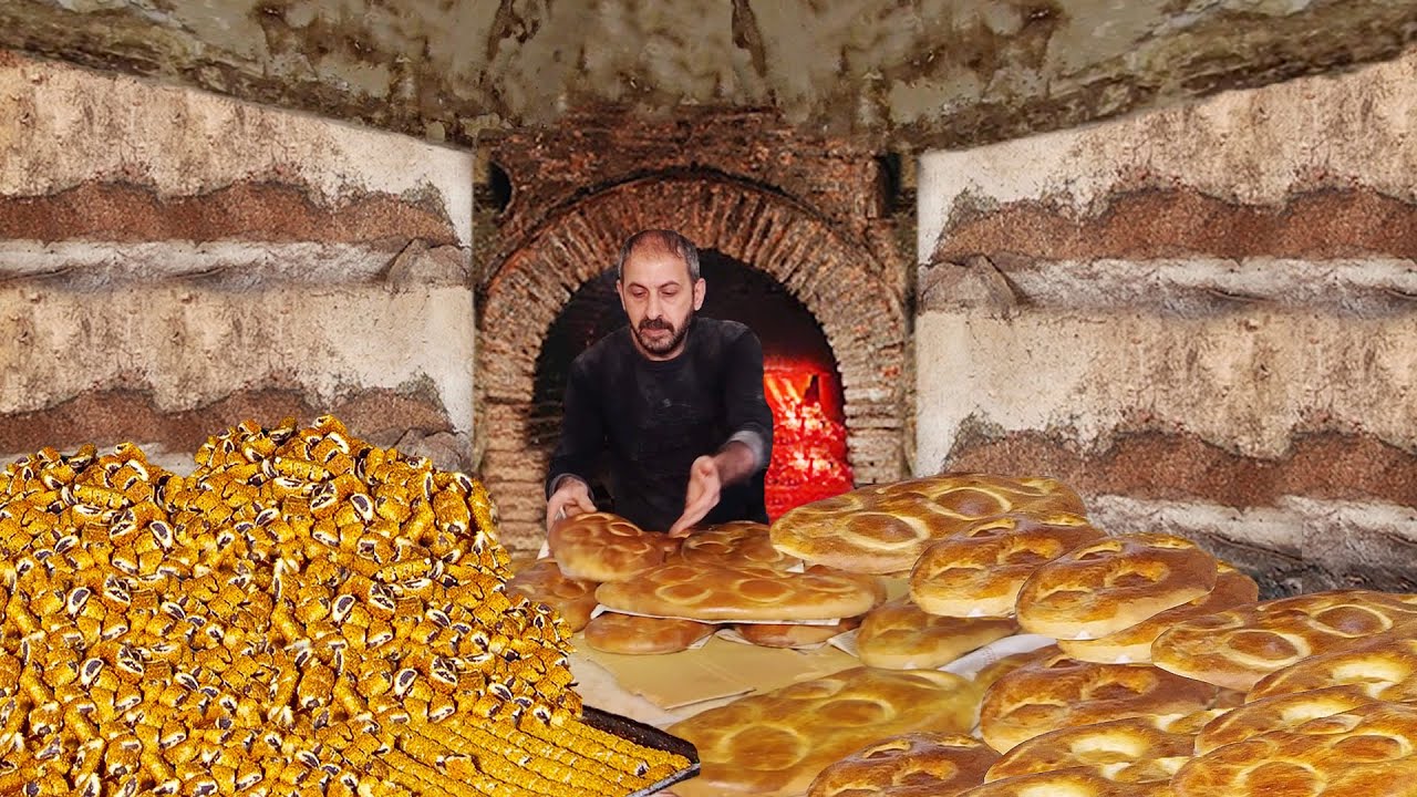 120-Year-Old Wood Oven | Tons of Bread Are Baked Every Day! - YouTube