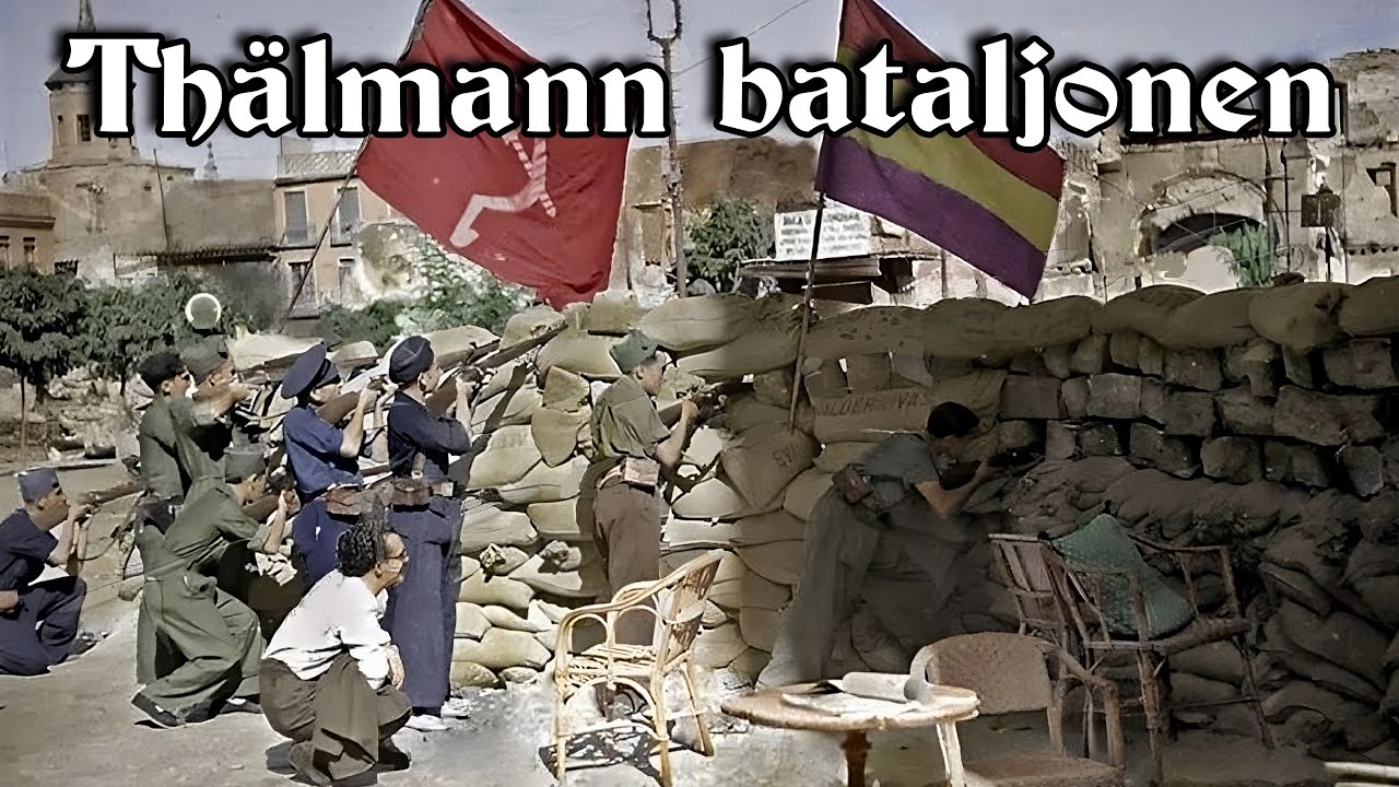Thälmann bataljonen - Swedish song from the Spanish civil war - YouTube