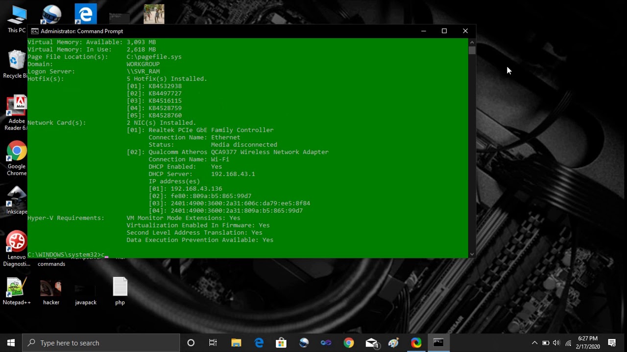 Cmd Hacks For Windows 10 You Should Know Svrr Tech Youtube