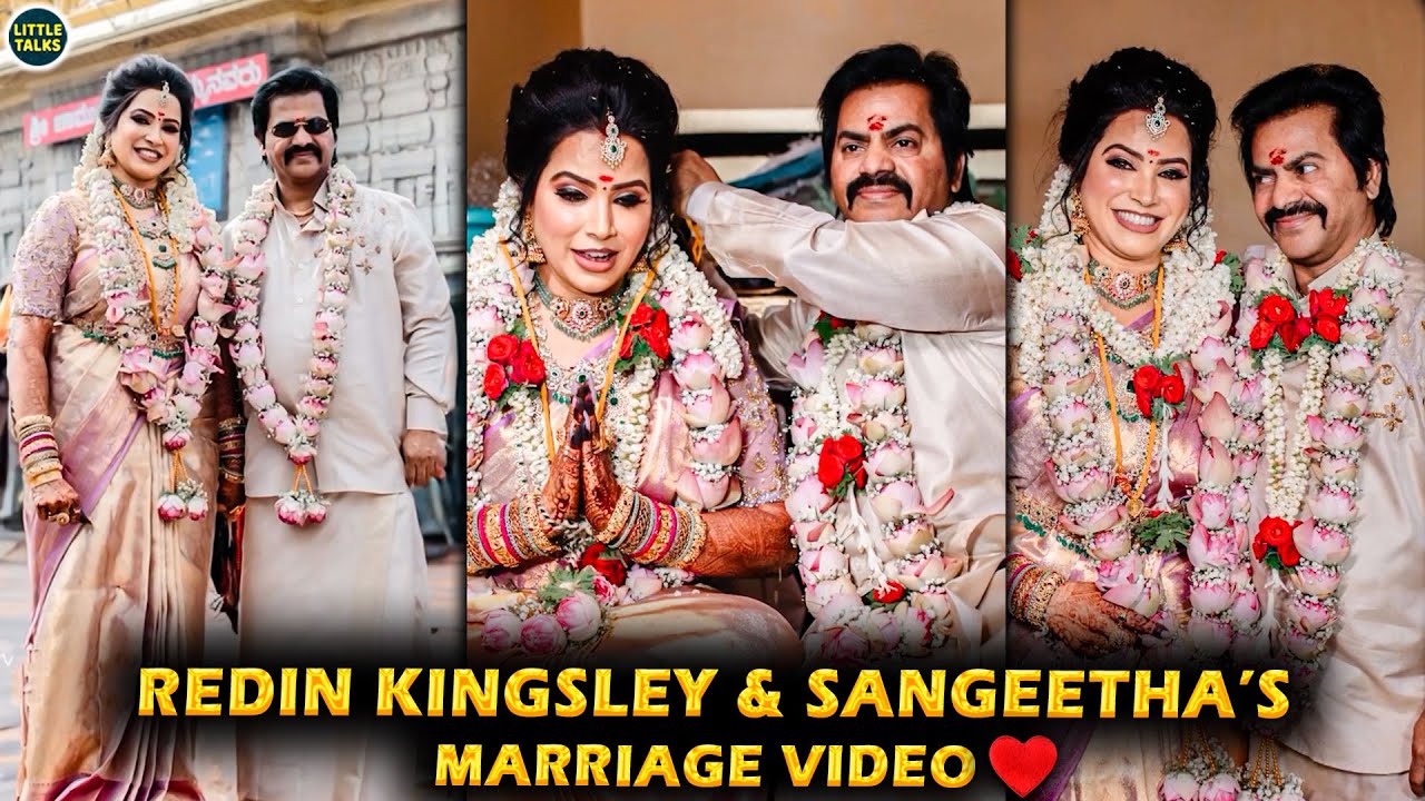 Full Video : Redin Kingsley மனைவி Sangeetha கழுத்துல தாலி கட்டும்போது ...