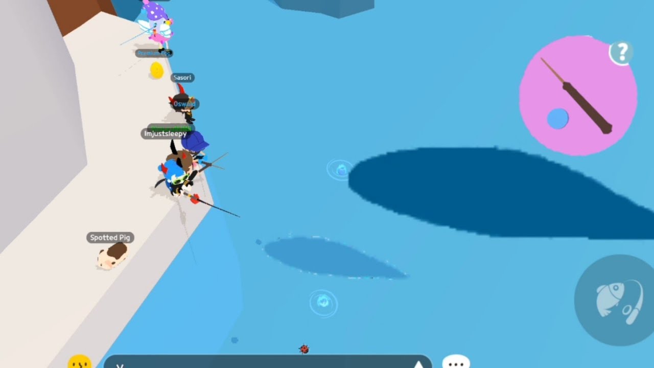 Fishing in (PLAY TOGETHER) but Snaps and Misses🙂🖤 - YouTube