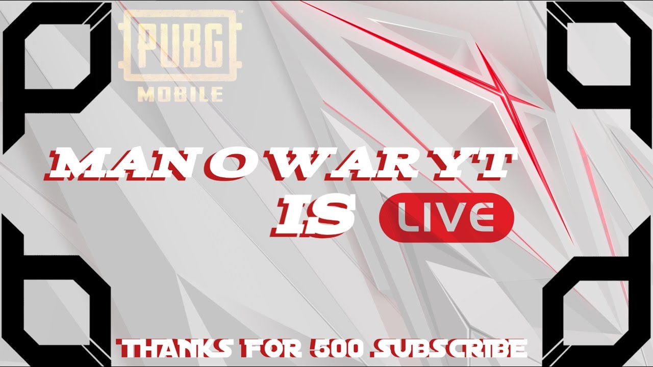 pubg mobile live stream tamil |ManOWar yt | 18+|#pubgmobile#tamilgamer#Mow - YouTube