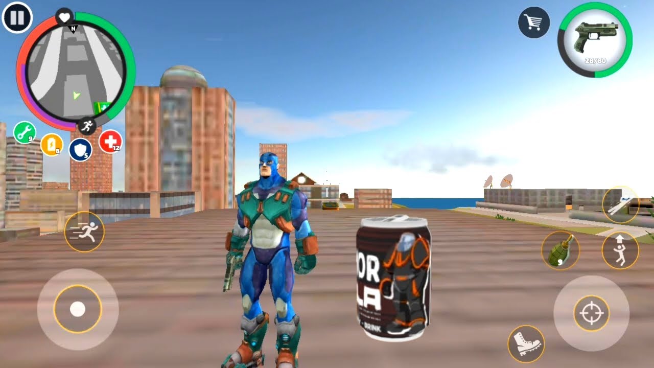 Rope Hero Vice Town | Rope Hero Armon Power Fight Army Zombie | Rope ...