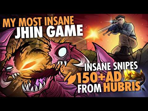 MY BEST JHIN TOP GAME (20+ HUBRIS STACKS)