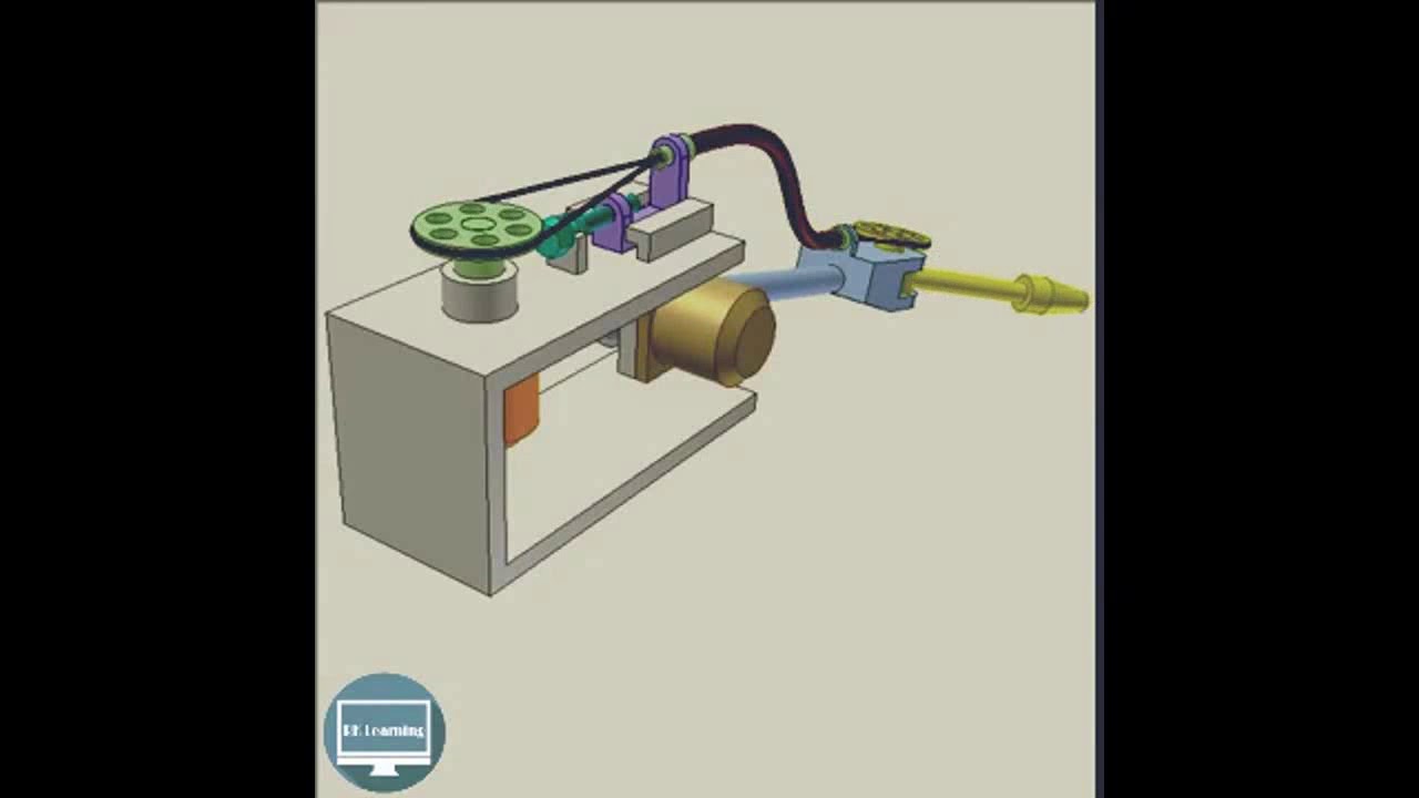 Bowden mechanism for robot control 1 new rklearning - YouTube
