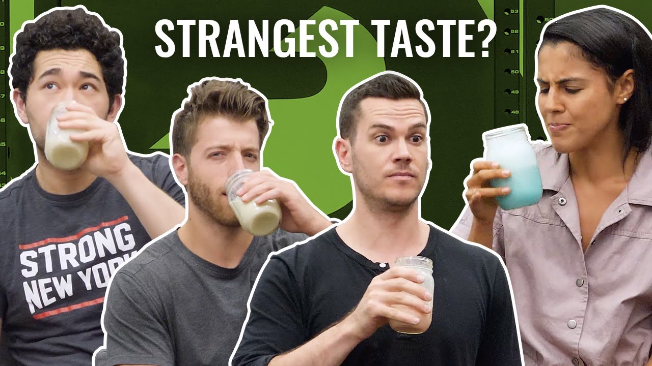We Try the 5 Weirdest Protein Powders - YouTube