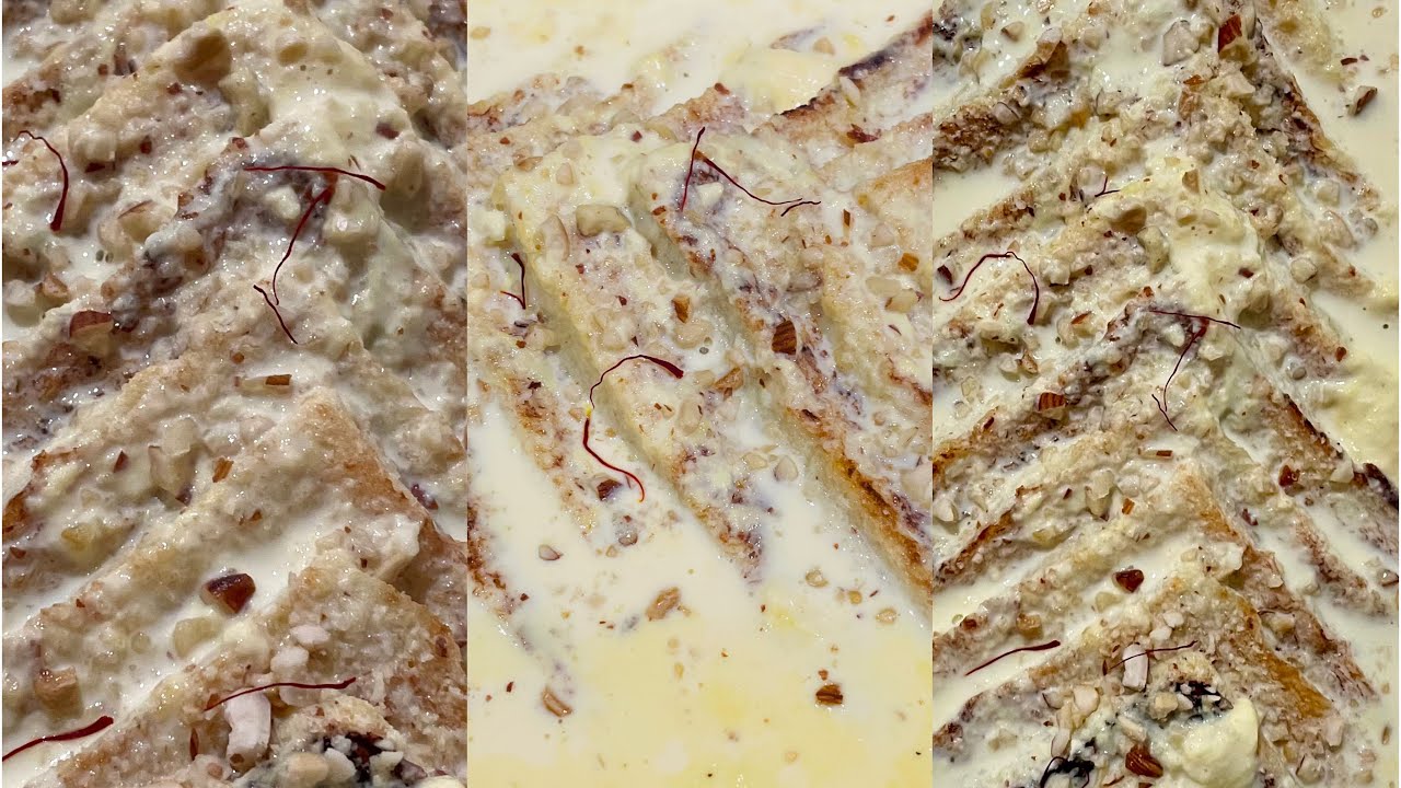 Shahi Tukda | Sweet Bread Recipe | Yummi Desert - YouTube