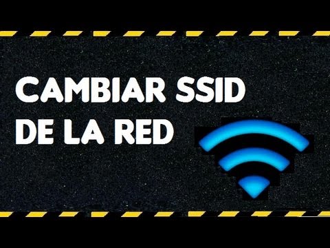 Tutorial: Cambiar nombre de la red (SSID) en el router - YouTube