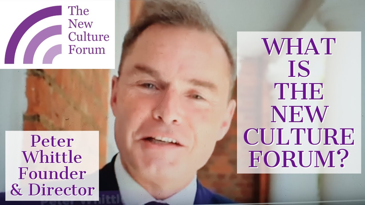 What is the New Culture Forum? - YouTube
