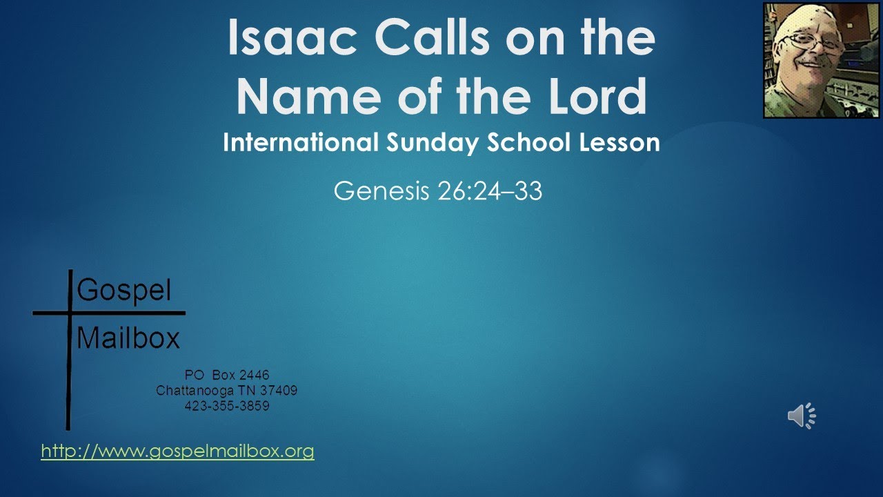 International Sunday School Lesson June 22, 025 - YouTube
