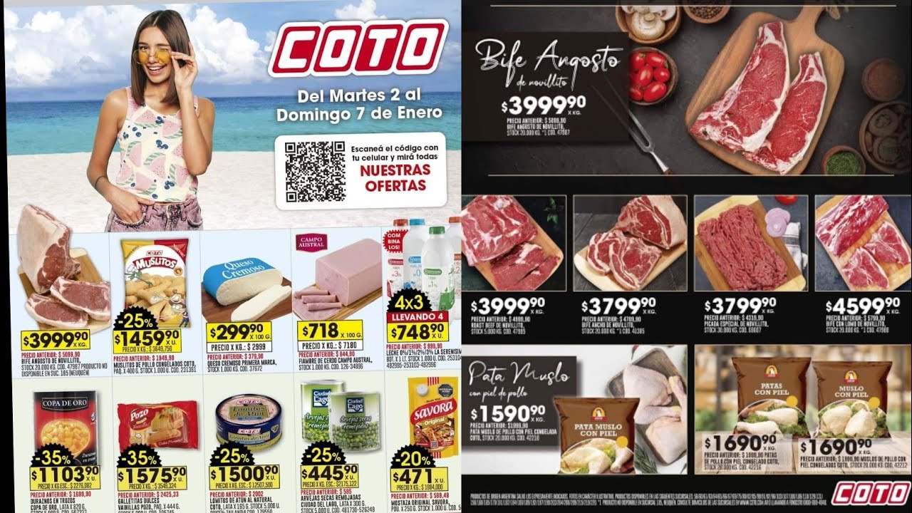 🇦🇷 Súper Ofertas Super Coto Aprovecha del 2 de Diciembre al 7 de Enero ...