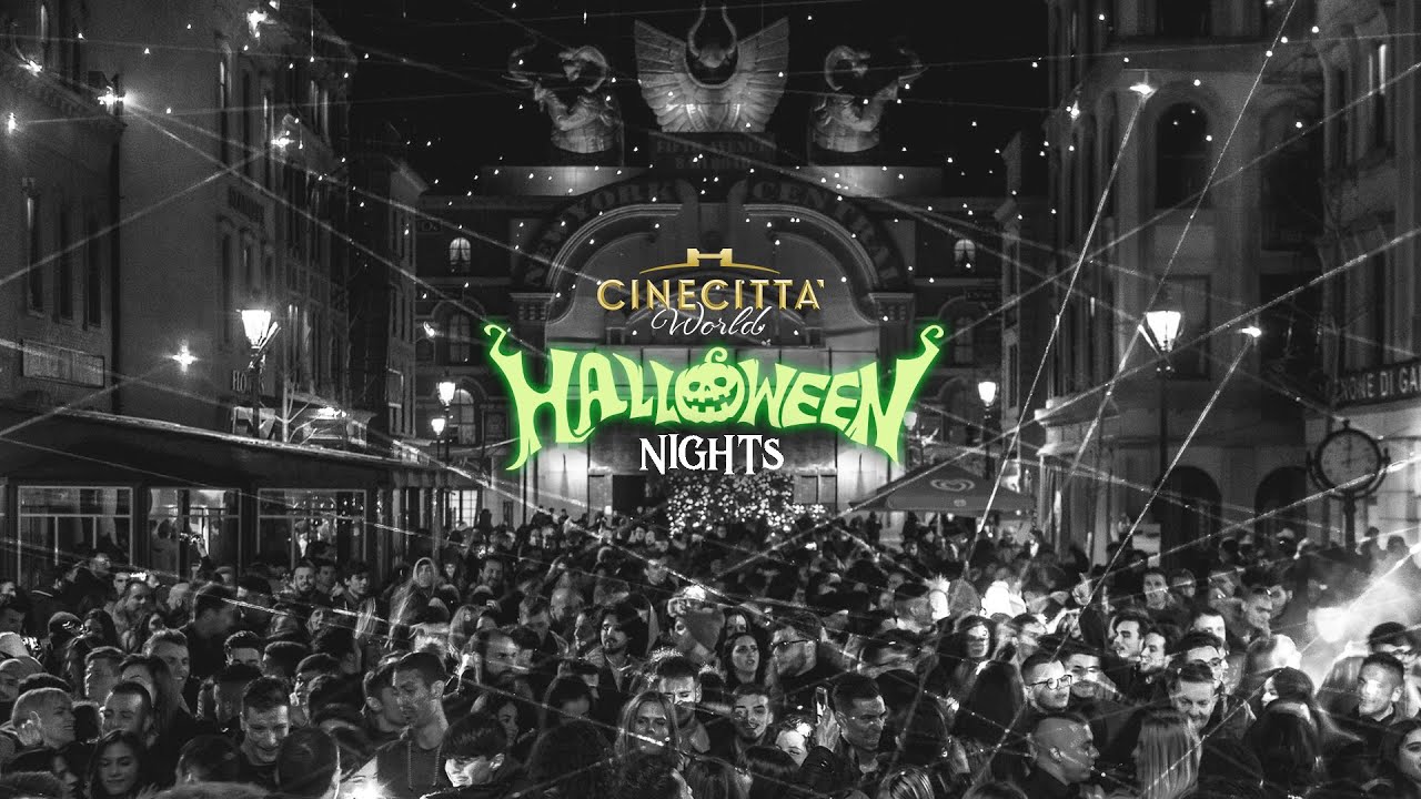 Halloween Nights Cinecittà World - YouTube