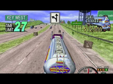 18 Wheeler: American Pro Trucker (Dreamcast) complete