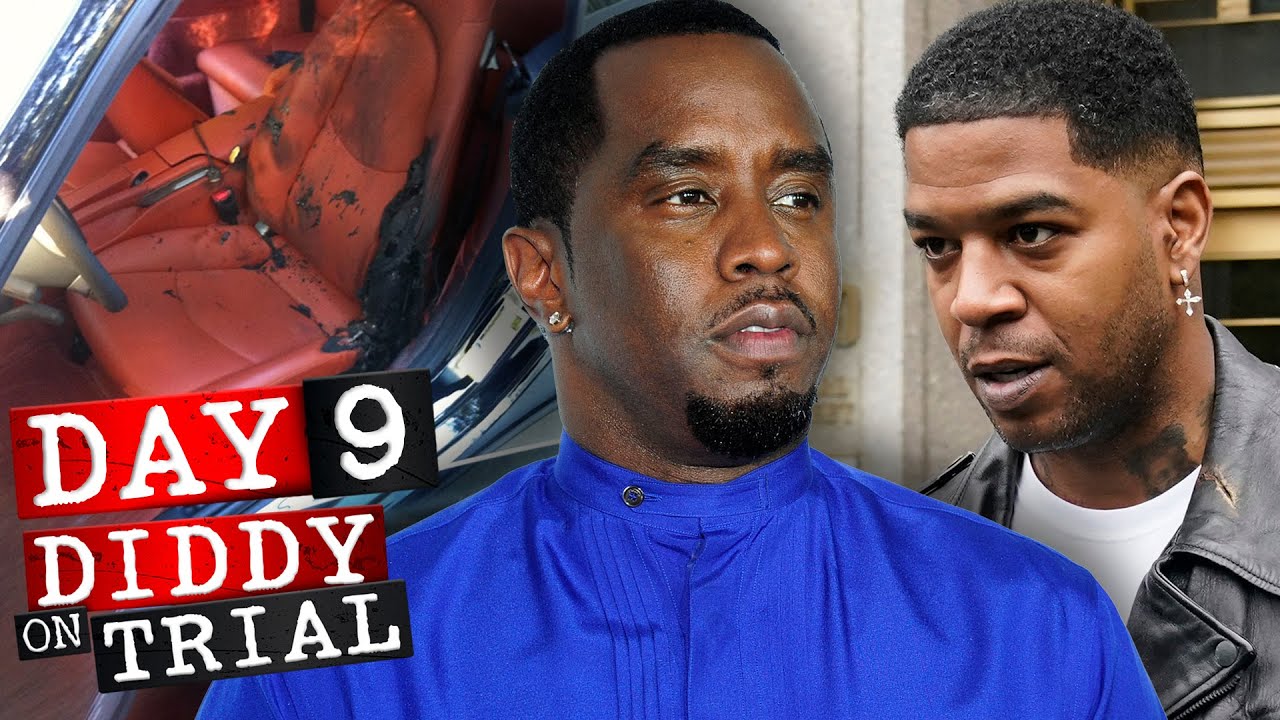Diddy 'broke into Kid Cudi's home' before car BOMBED by Molotov ...