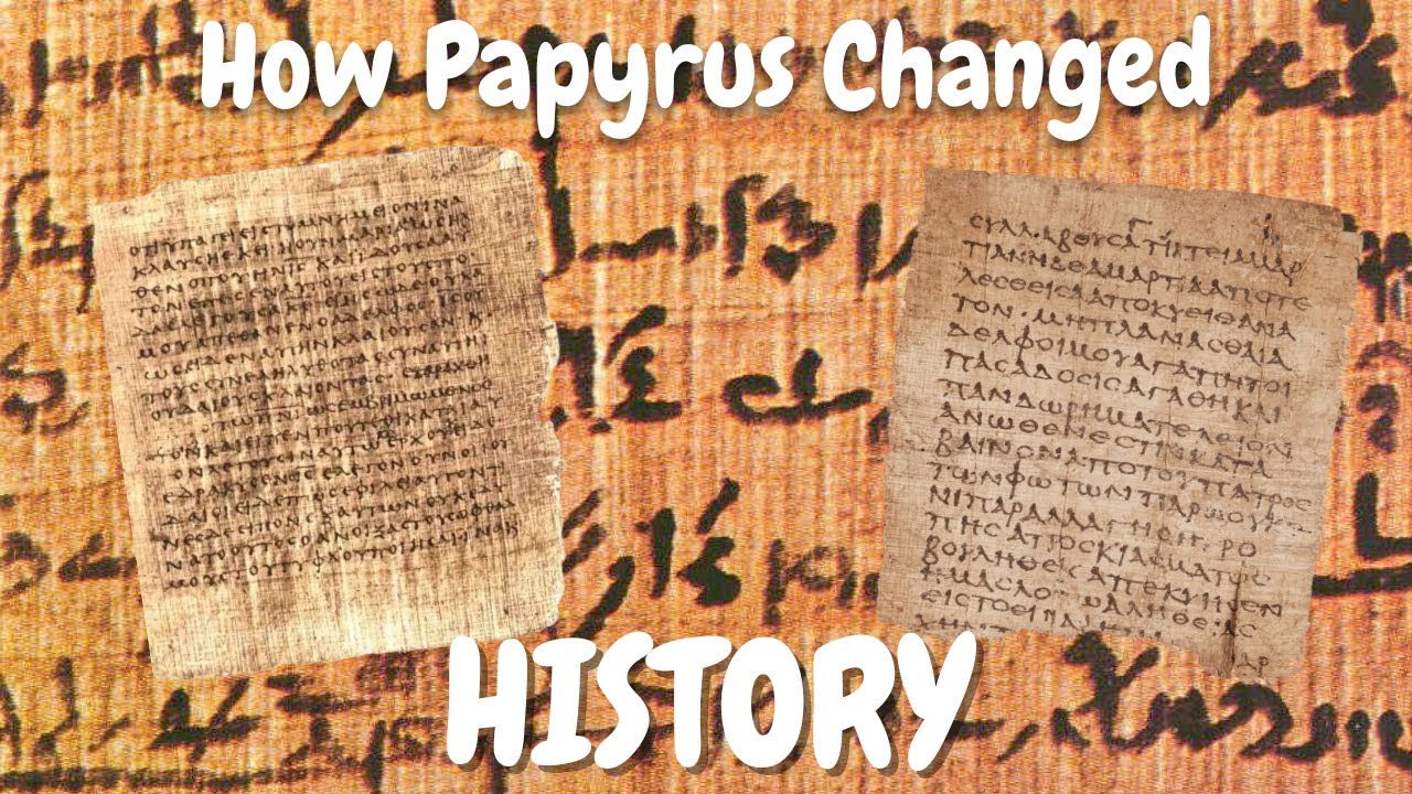 What Is Papyrus? The Ancient Paper That Changed History | A 90-Second ...