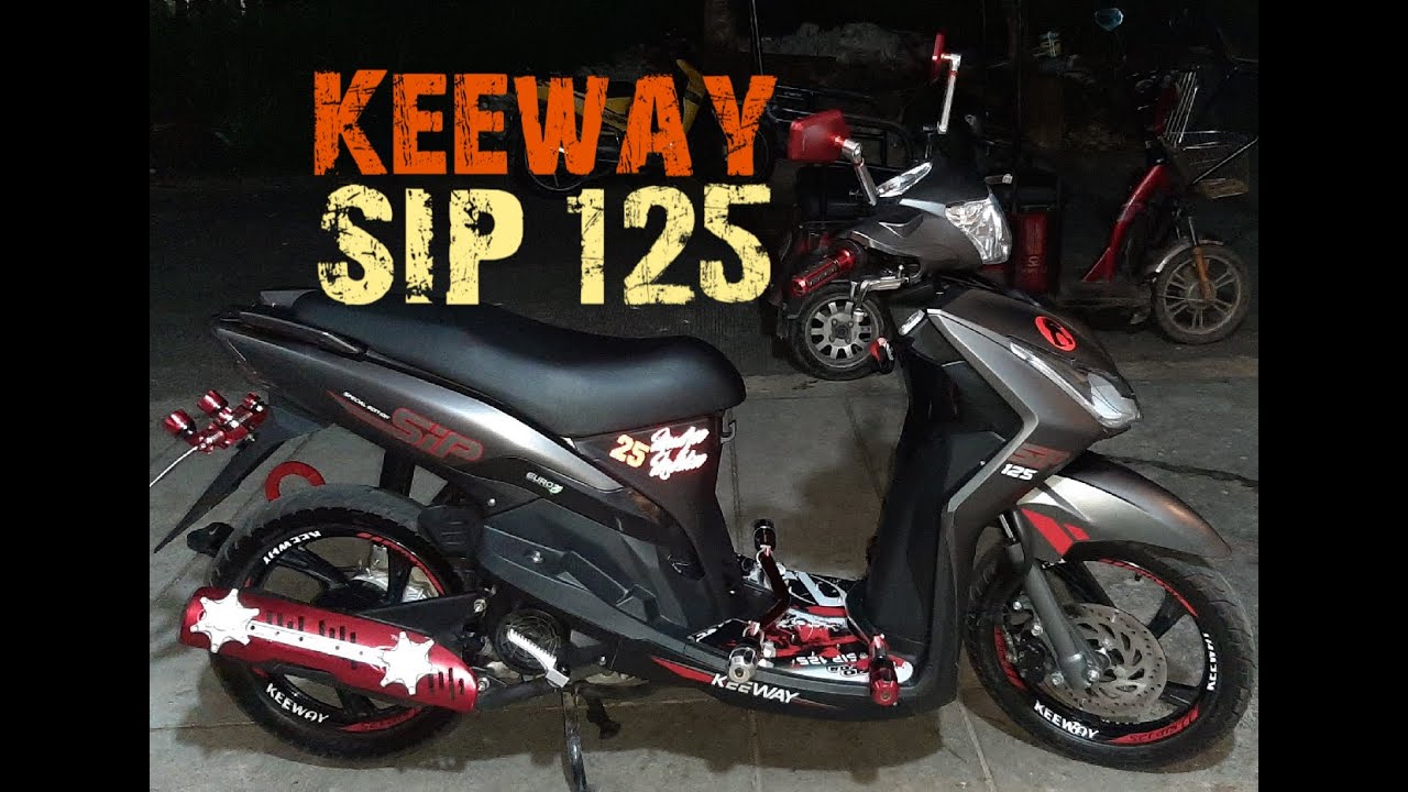 SIP 125 AT Scooter Keeway Motor - YouTube