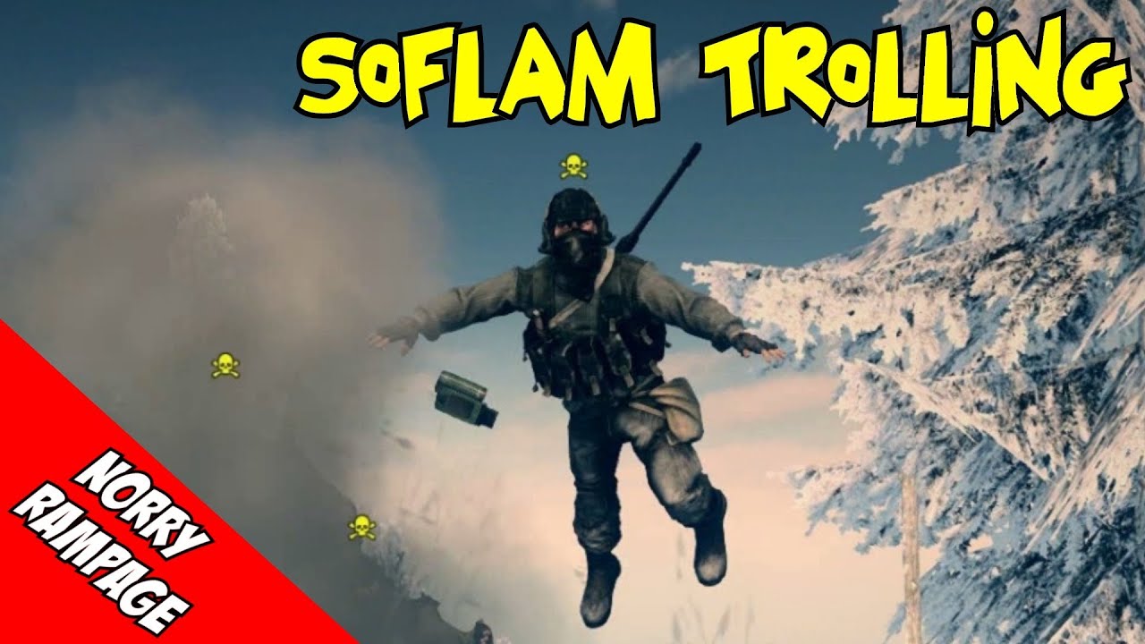 Battlefield 3 Soflam Trolling - YouTube