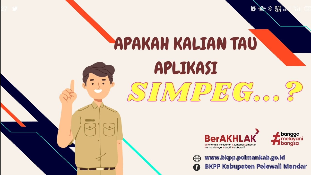 SIMPEG (Sistem Informasi Manajemen Kepegawaian) Untuk ASN Pemkab POLMAN ...