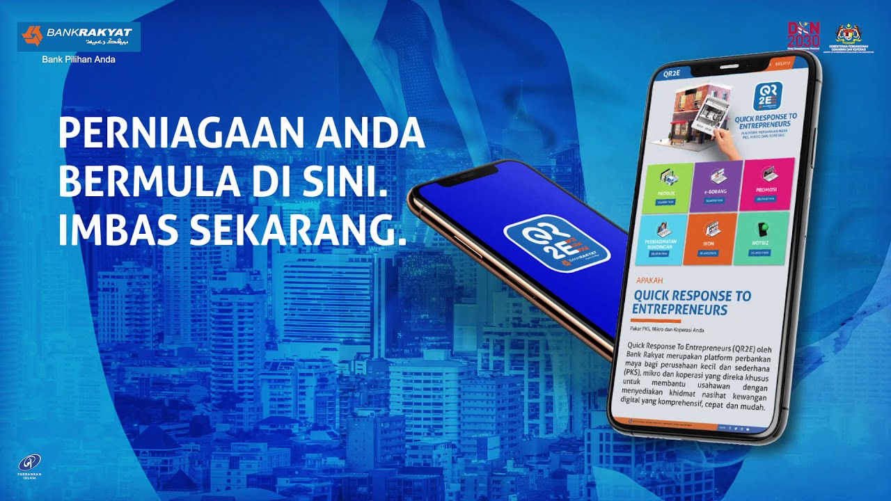 BANK RAKYAT | QR2E KOD QR - YouTube