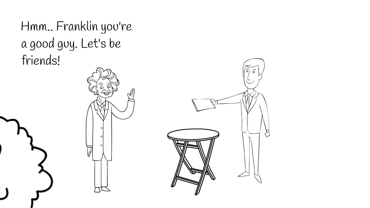 The 1 minute guide: How to use the Benjamin Franklin Effect - YouTube