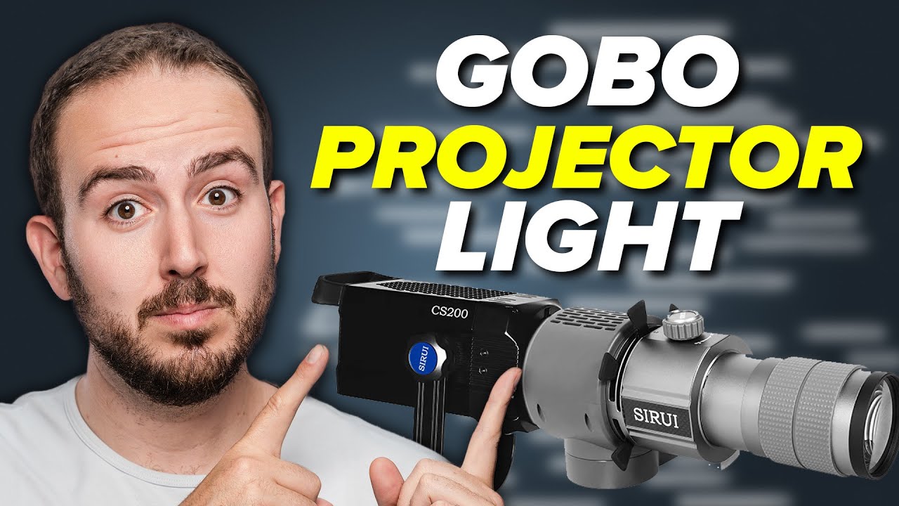 How To Create Cinematic Lighting With Gobos - YouTube