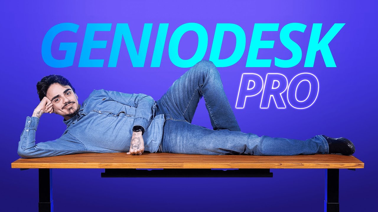 GenioDesk PRO, a mesa tecnológica com regulagem de altura e sensor ...