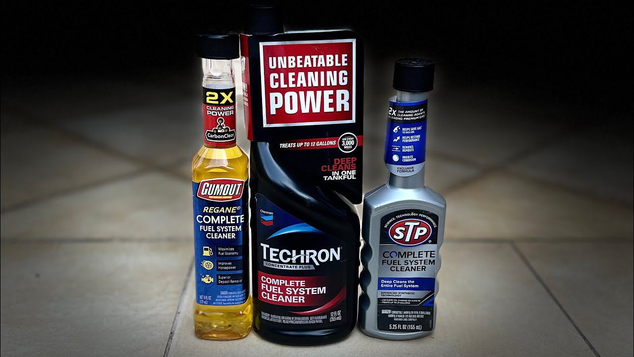 Big American Battle! Gumout Regane VS Texaco Techron (USA) VS STP ...