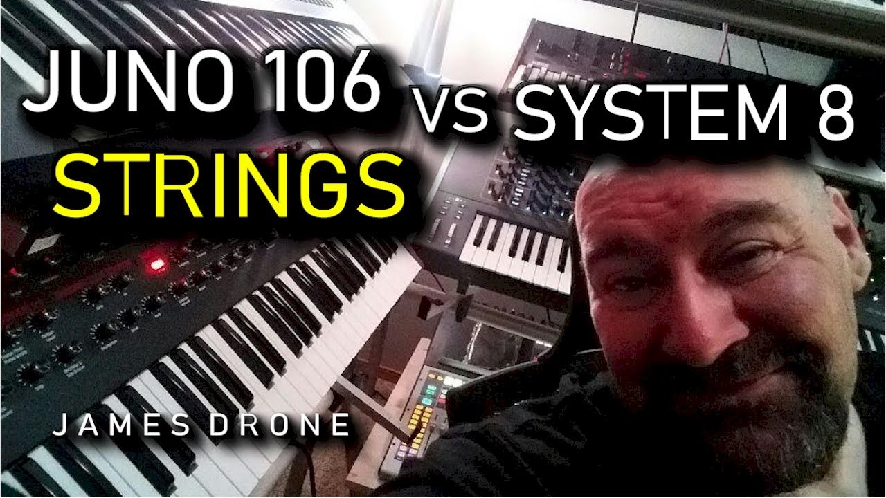 Roland Juno 106 vs System 8 Synthesizer Strings - YouTube
