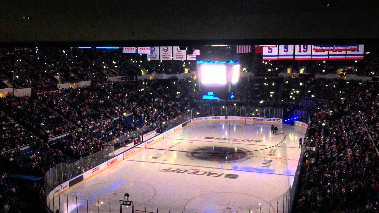 Last opening night at Nassau Coliseum - YouTube