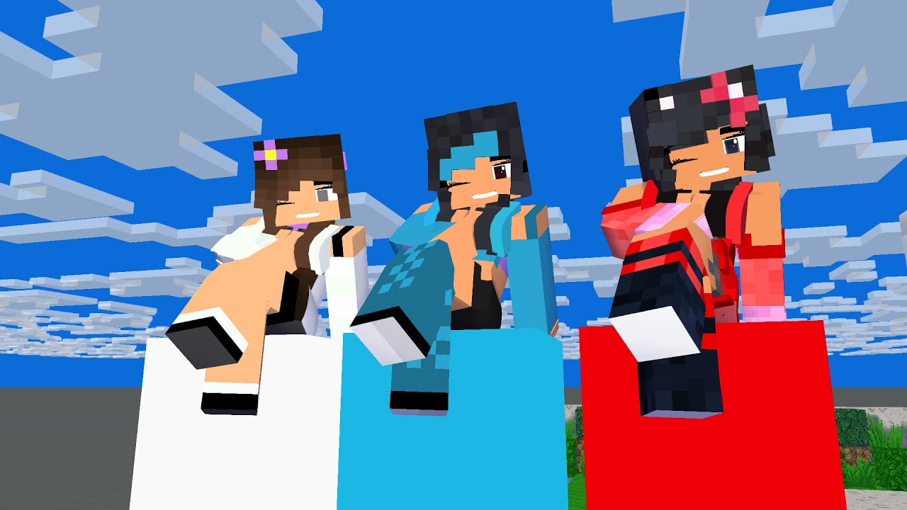 LUCKY SUPER IDOL MEME : MINECRAFT ANIMATION APHMAU 04 - YouTube