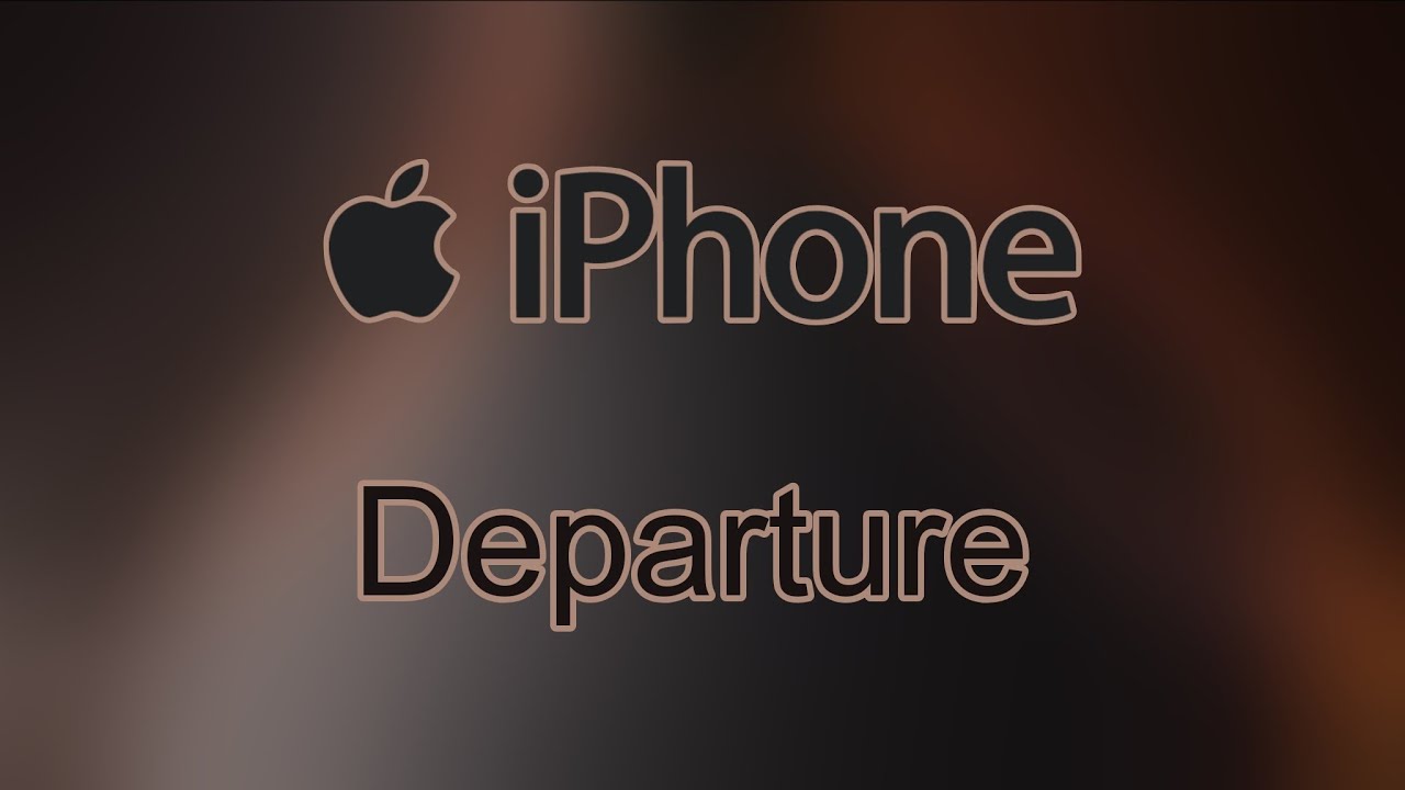 Departure - Apple iPhone iOS 17 - 26 Ringtone/Alarm Tone - YouTube